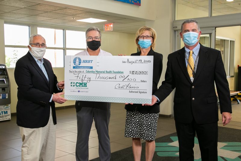 HRBT FOUNDATION DONATES $50,000 TO COLUMBIA MEMORIAL HEALTH FOUNDATION ...